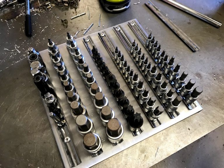 Improving my tool cabinet socket storage - one-hour improvement project