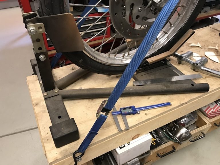 A simple timber motorcycle build platform (free plans)